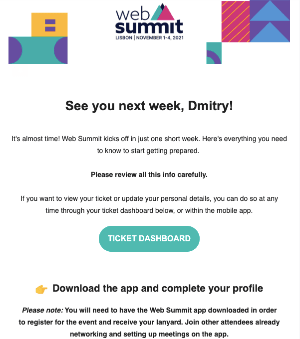 Writing An Event Reminder Email With Templates And Examples Stripo 